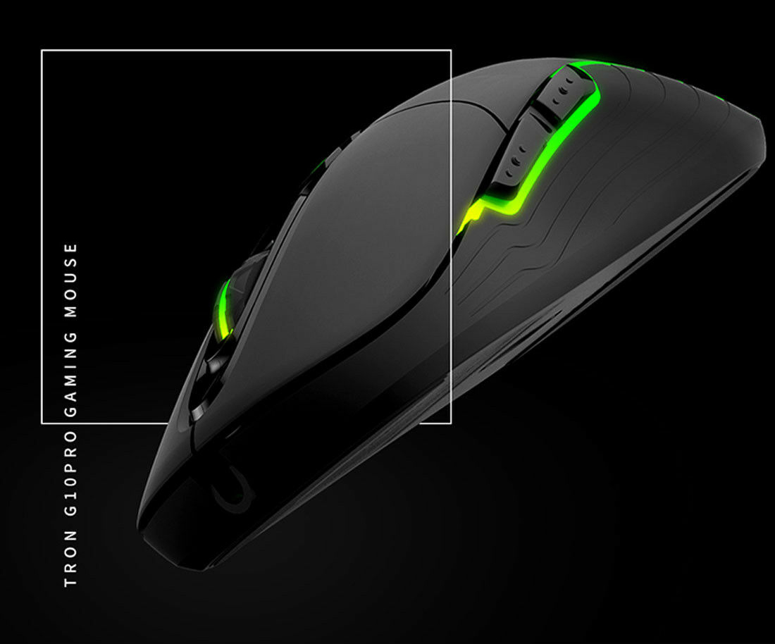 ขาย Maxtill TRON G10 Pro RGB Optical Gaming Mouse ราคา 990.00 บาท